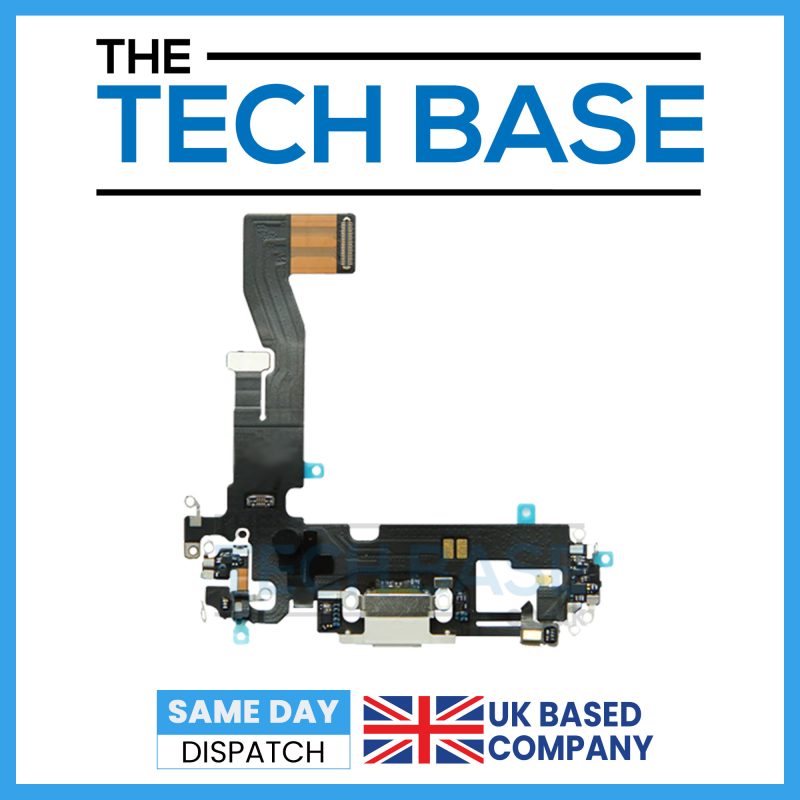 For Apple iPhone 12 Charging Port Flex Dock with Mic - The Techbase