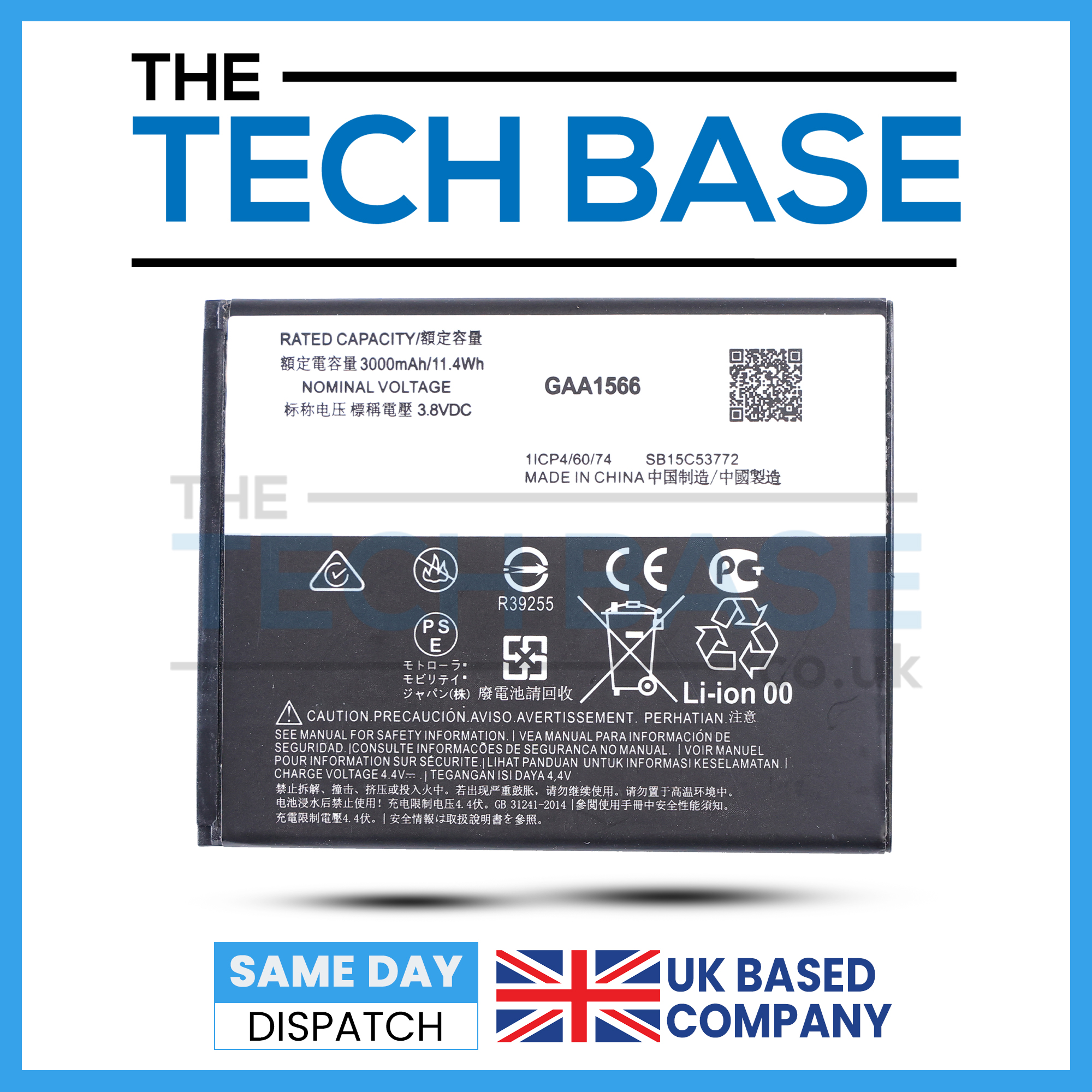 For Motorola E6s Battery KC40 - The Techbase
