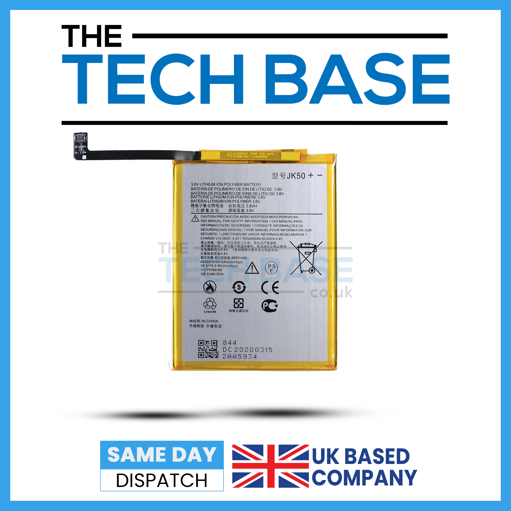 For Motorola E7i Power Battery JK50 - The Techbase