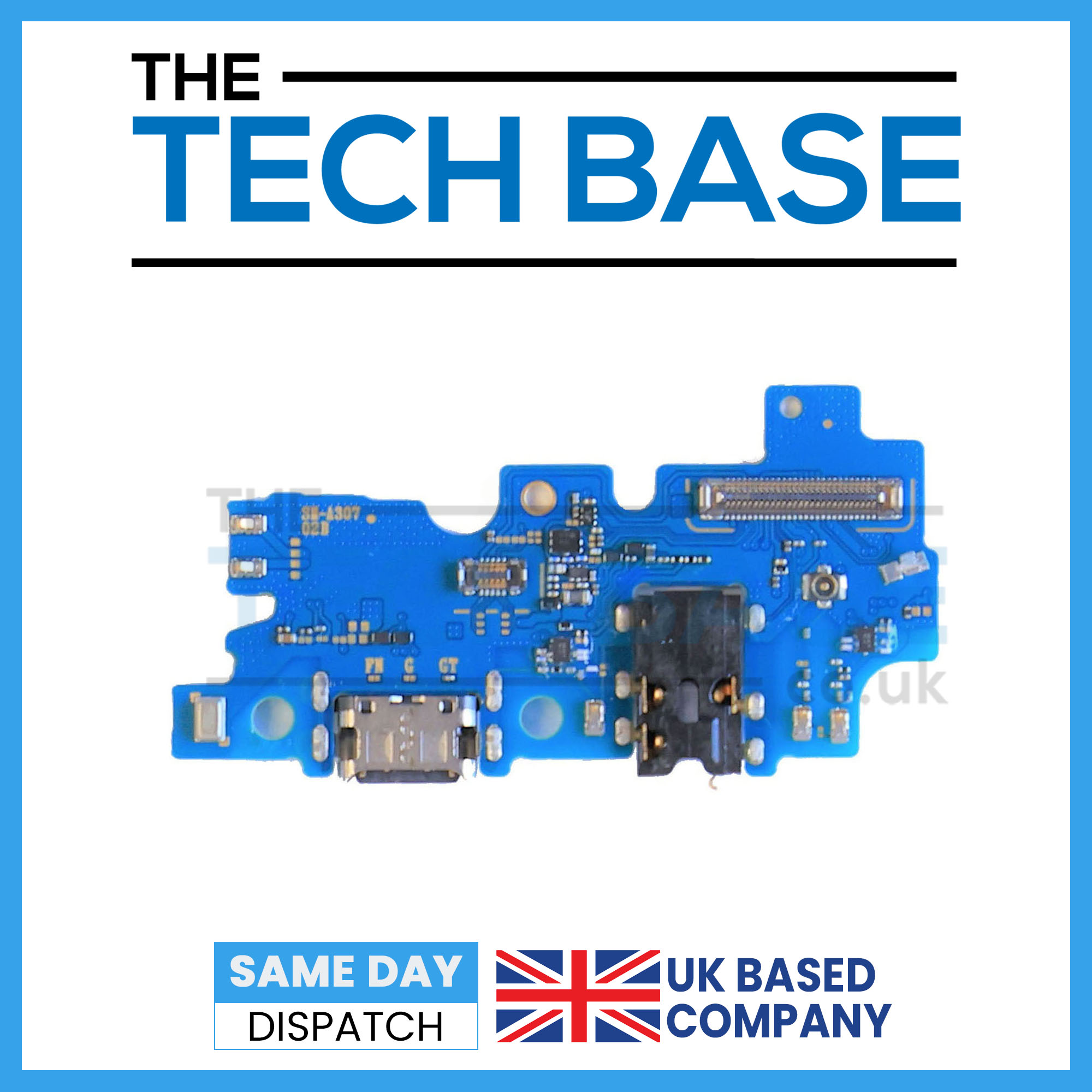 For Samsung Galaxy A30S A307 Charging Port Board with Mic Headphone ...