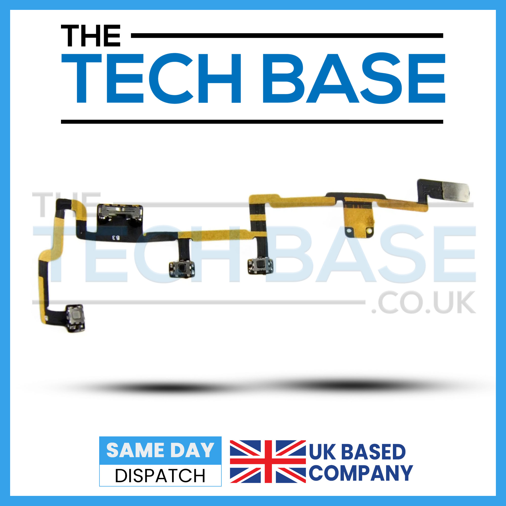 For Apple iPad 2 A1395 A1396 Power Mute and Volume Button Flex - The ...