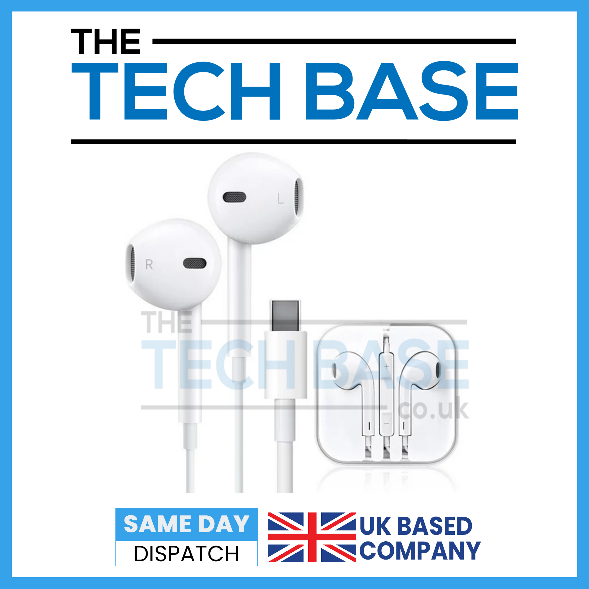 Type C Connector Earpods For Android Phones - The Techbase