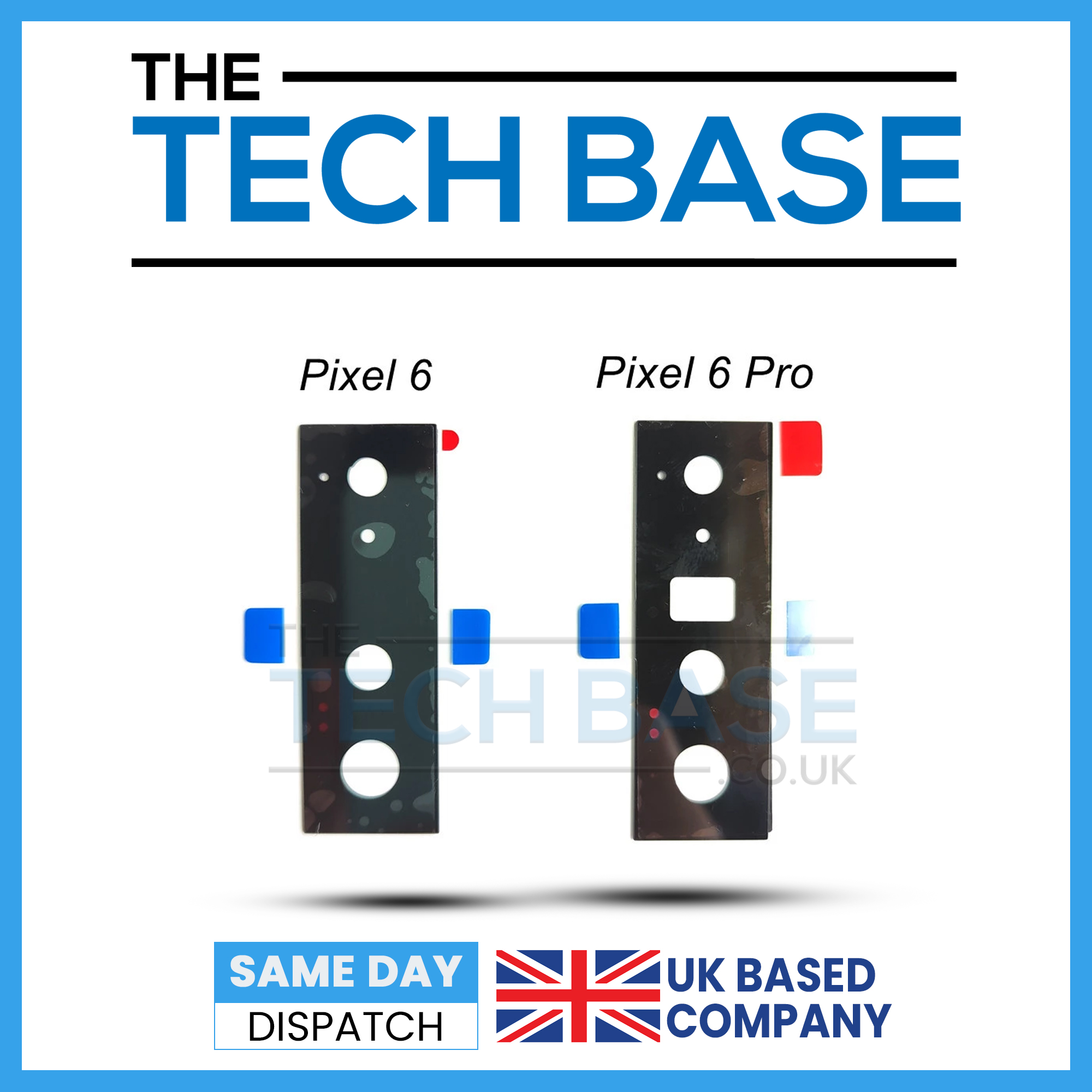 For Google Pixel 6 and 6 Pro Camera Lens only - The Techbase