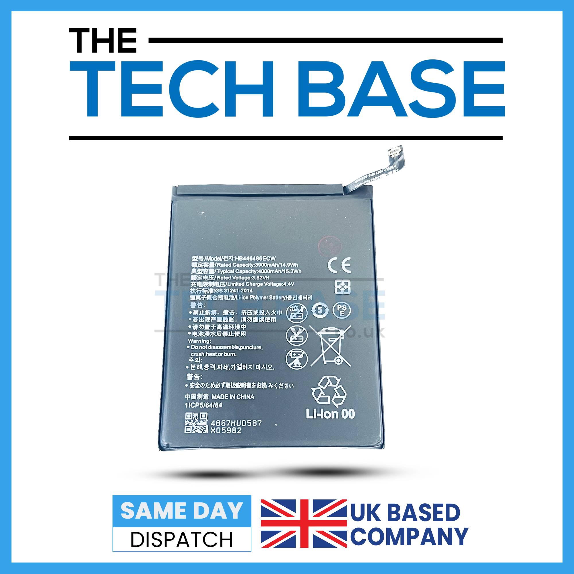 Huawei Mate 9 MHA-L29 MHA-L09 Battery - The Techbase